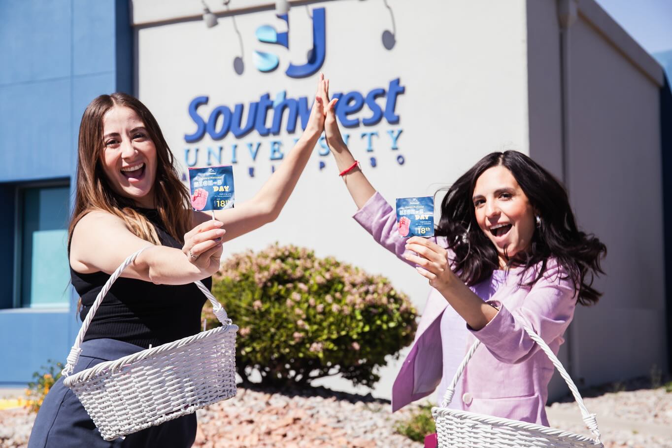 High fives all around! - Southwest University